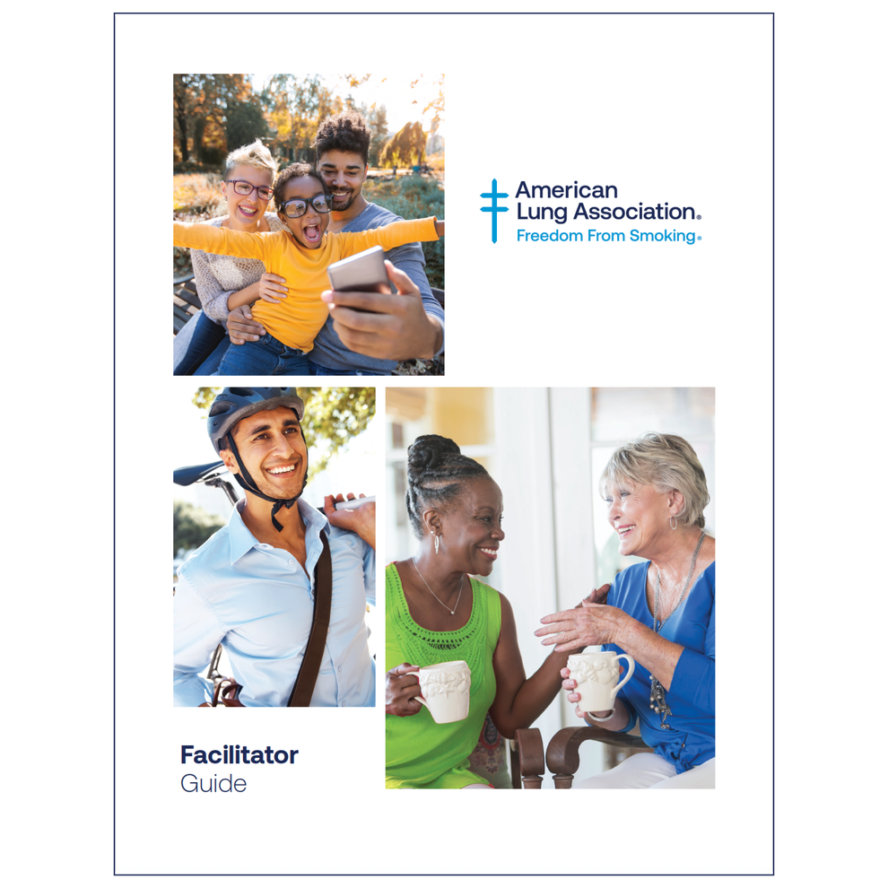 Freedom From Smoking® Facilitator Guide Binder – American Lung ...
